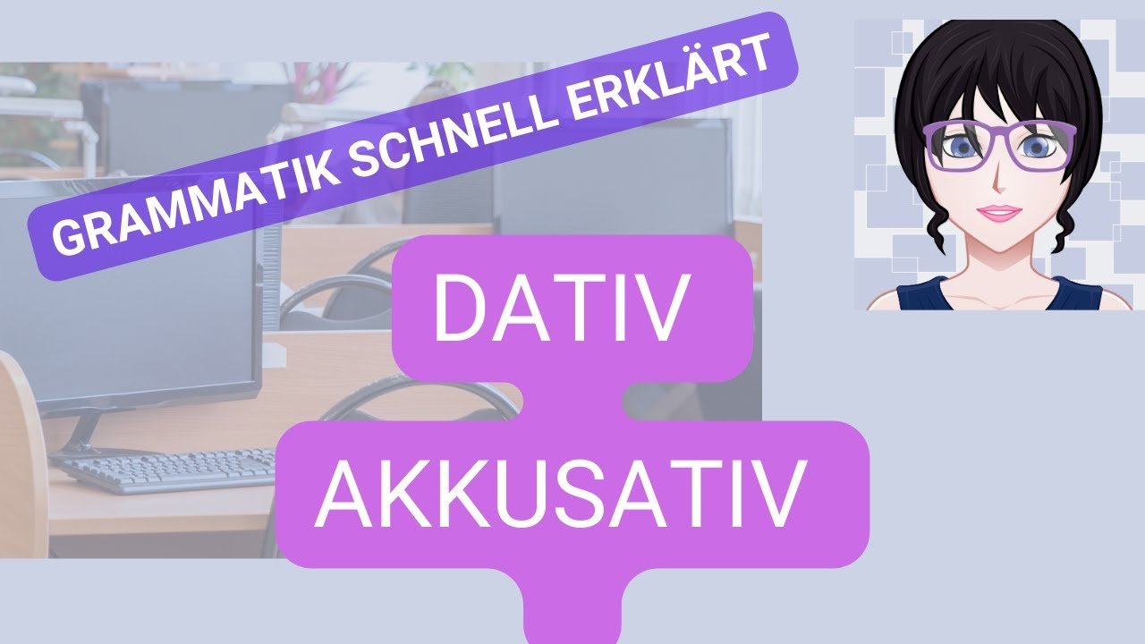 Dativ und Akkusativ - wie ist es richtig? - YouTube