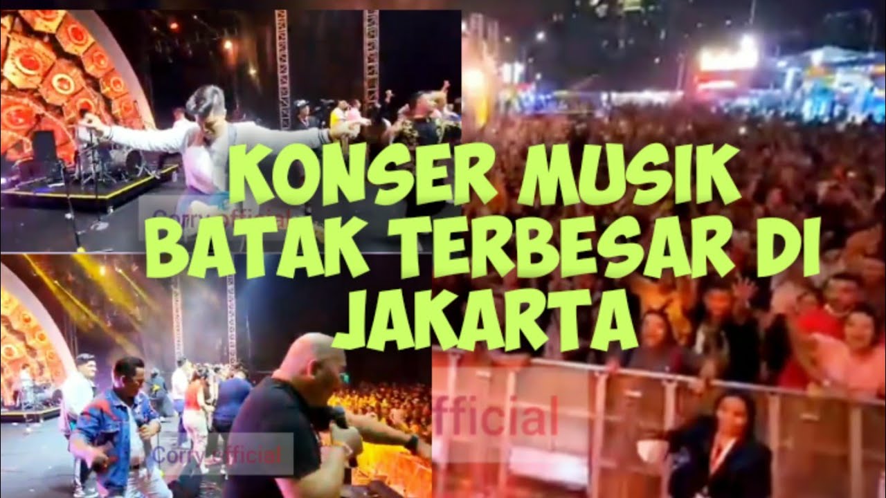 konser musik batak terbesar di jakarta " anak medan " horaaaasss ‼️‼️ ...