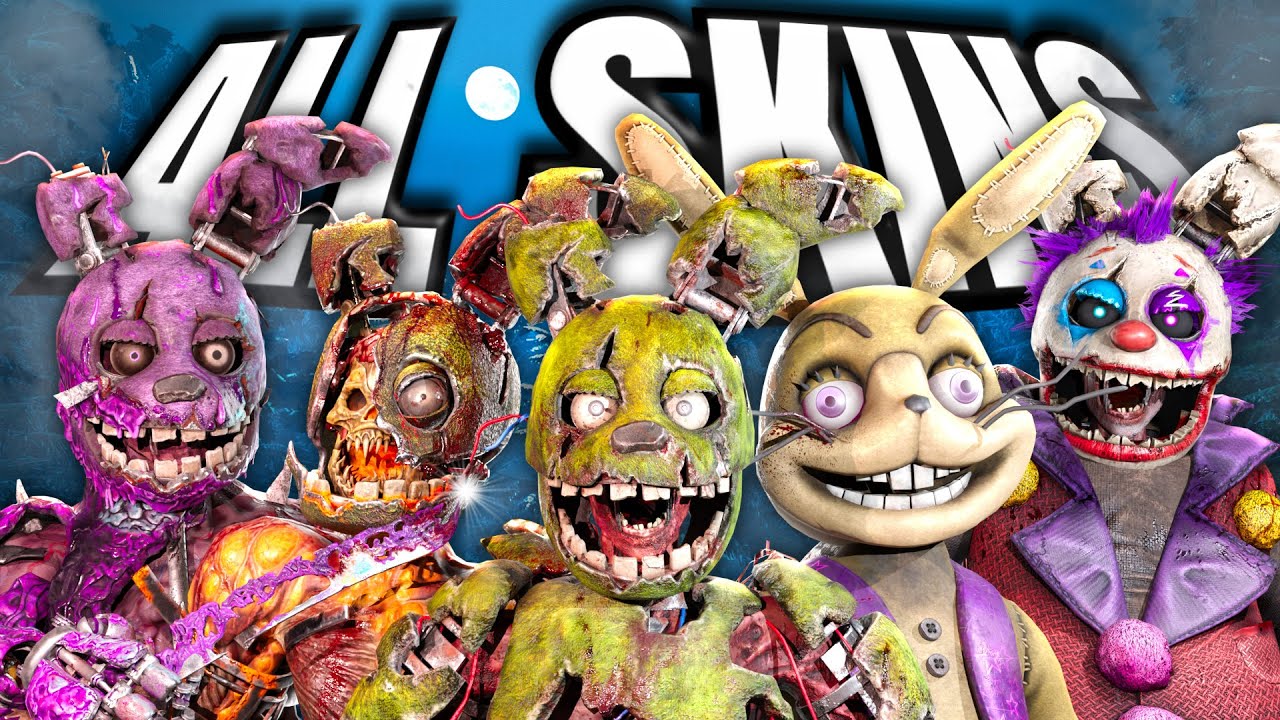 Playing With EVERY Springtrap Skin In DBD! - YouTube