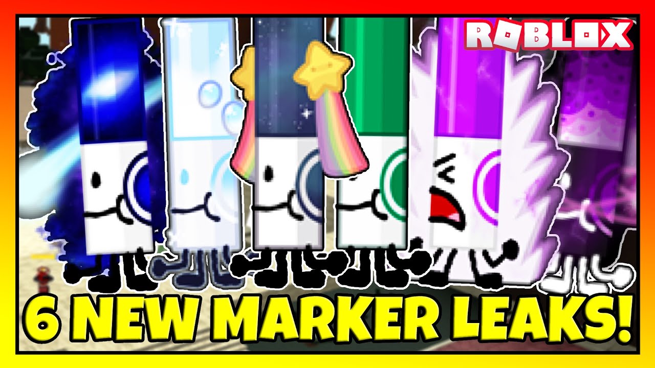 NEW MARKER LEAKS in FIND THE MARKERS || Roblox - YouTube