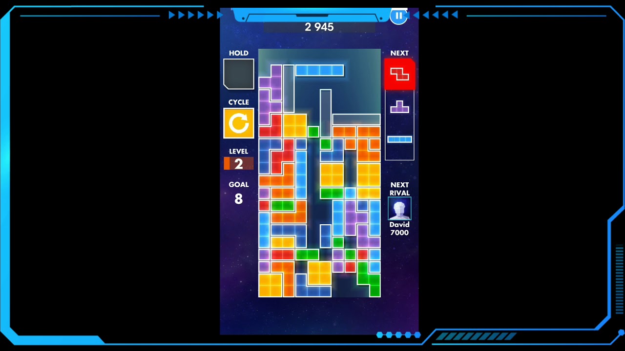 First Time Playing Tetris Mobile - YouTube