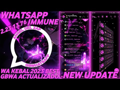NEW UPDATE GBWHATSAPP IMMUNE MOD TERBARU |WHATSAPP MOD TERBARU 2023 | WHATSAPP INMUNE ACTUALIZADO
