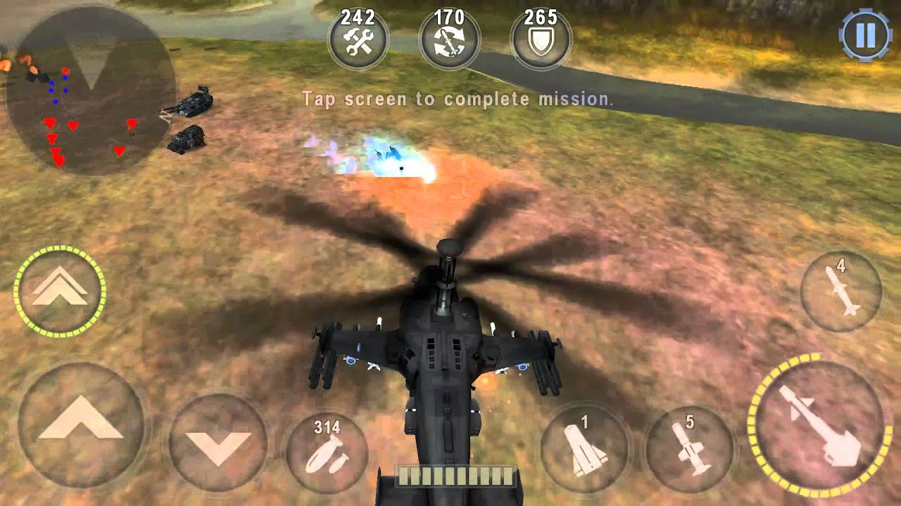 [GUNSHIP BATTLE] Ka-52 Alligator - TANK RUSH 2 - HD 1080p - YouTube
