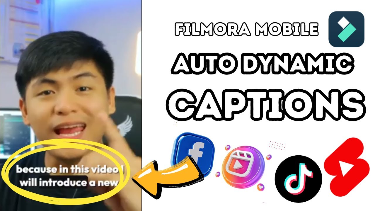 Create Dynamic Captions for Shorts on Filmora Mobile - YouTube