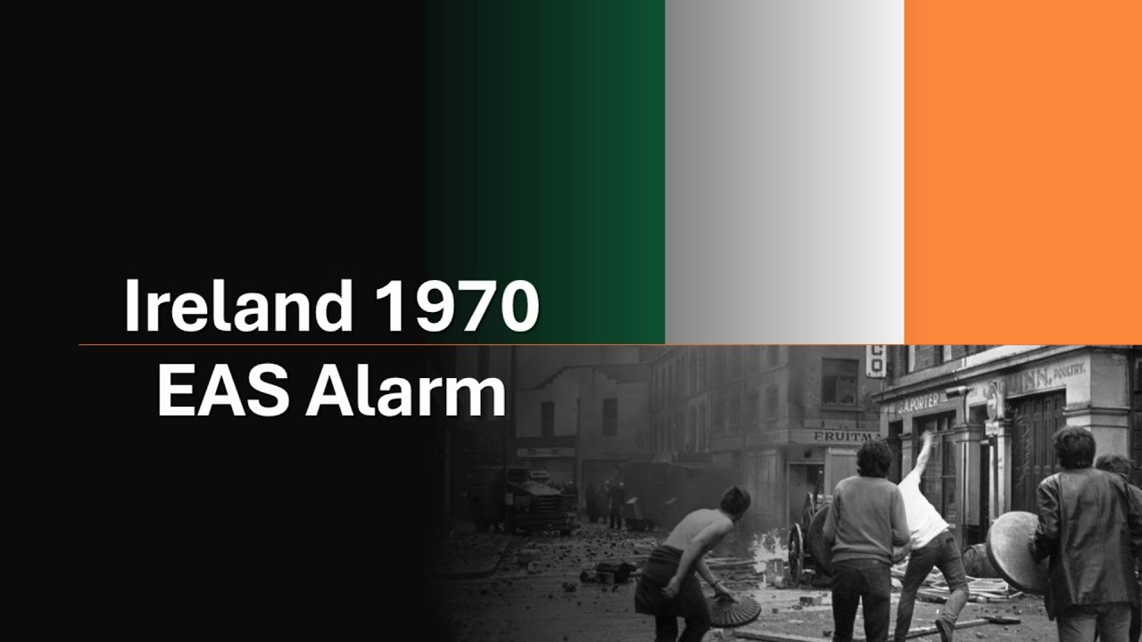 EAS Alarm YouTube -Ireland 1970 EAS Alarm (Explosion) - YouTube