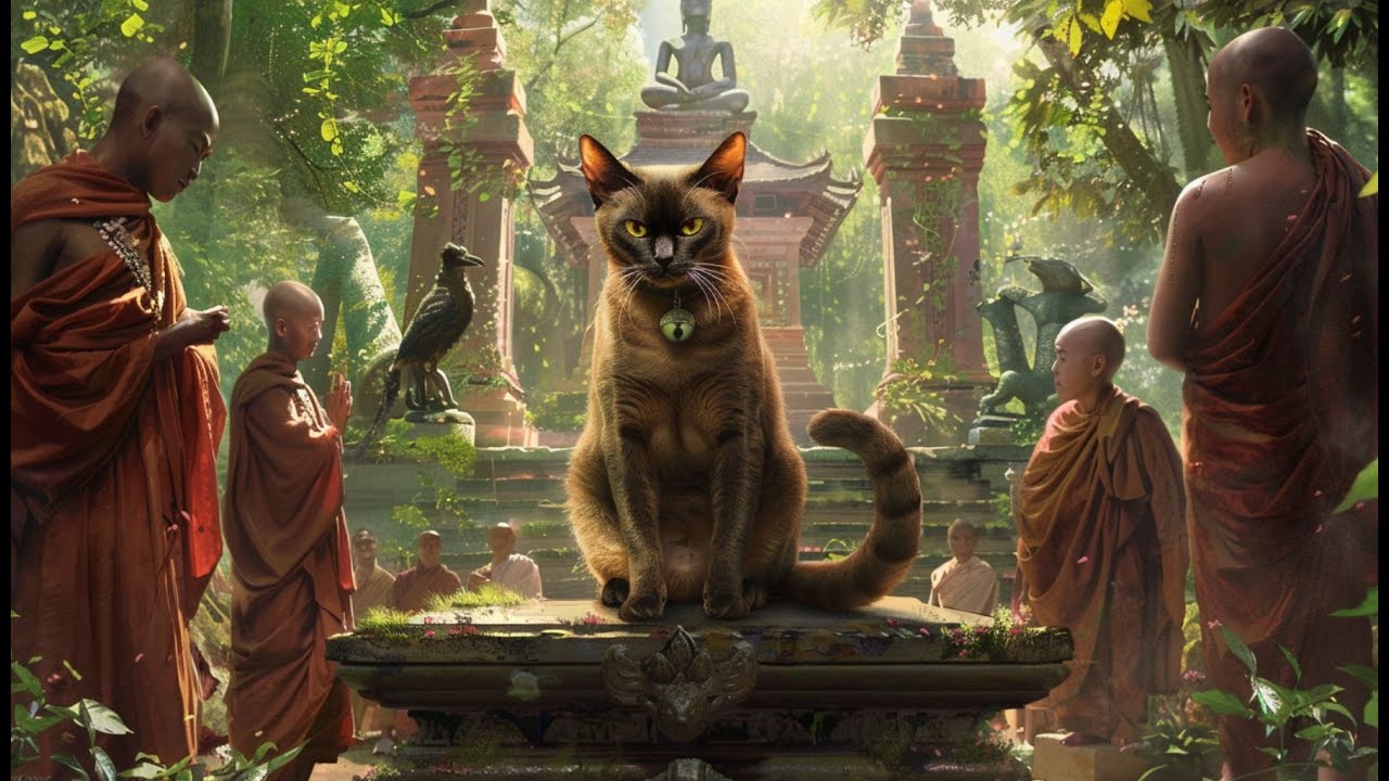 The Incredible Burmese Cat: From Sacred Temple Guardian to Toilet ...