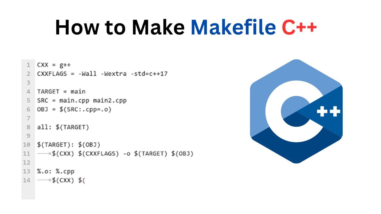 How to Make a Makefile in C++ - YouTube