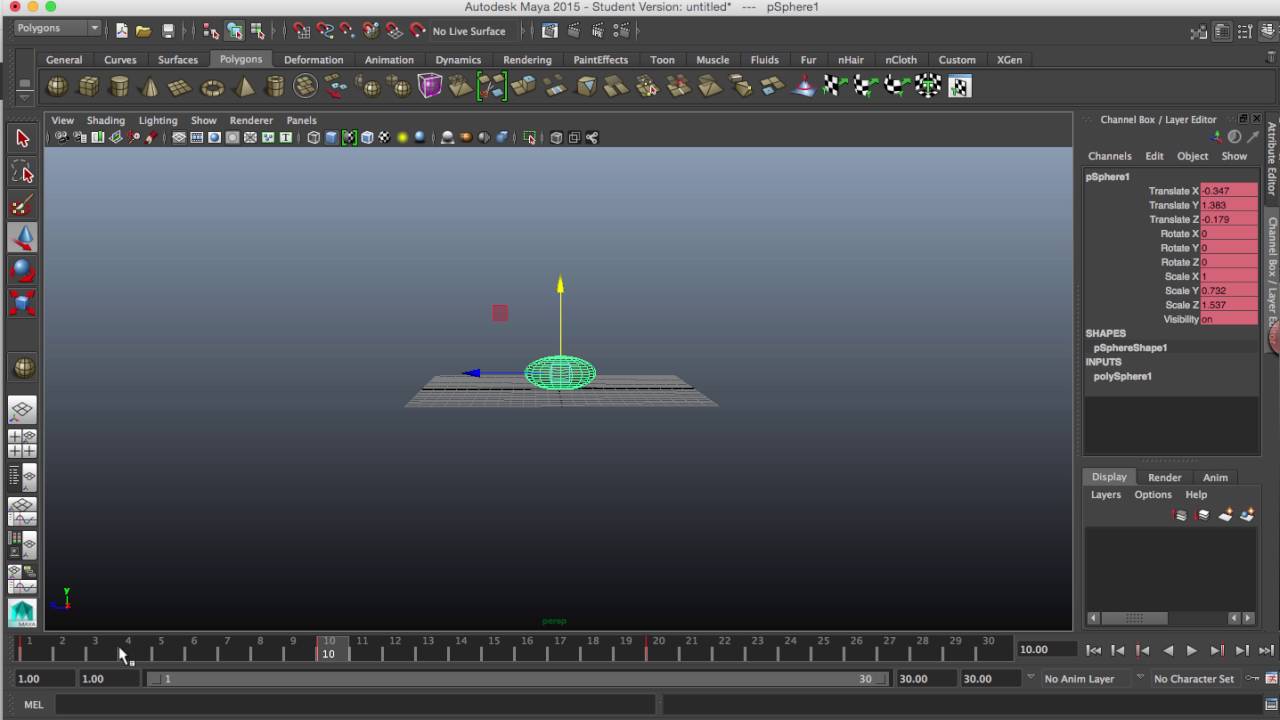 Maya Squash and Stretch - YouTube