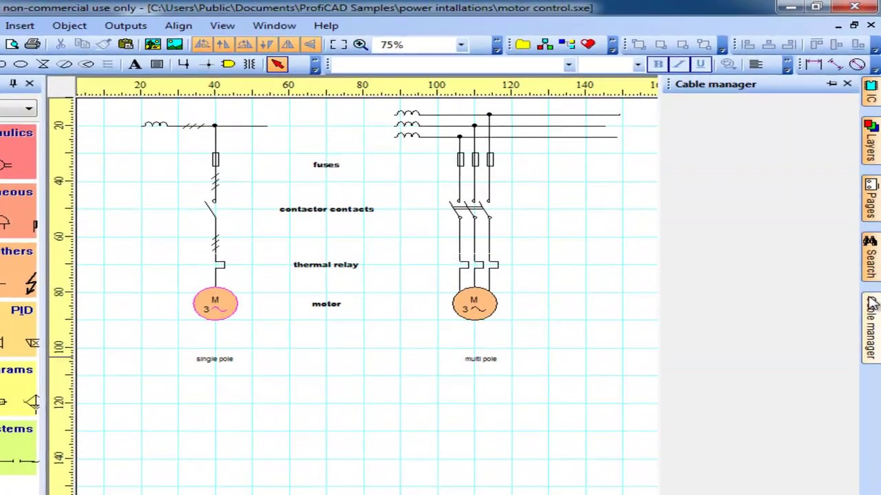 Introduce Electrical symbols *proficad - YouTube