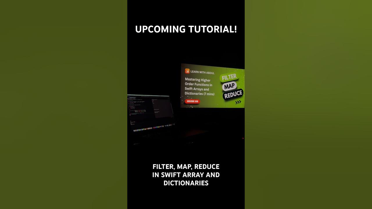 Swift Lesson Higher Order Fuctions Animation Coding Iosui Tutorial Xcode Comingsoon Youtube