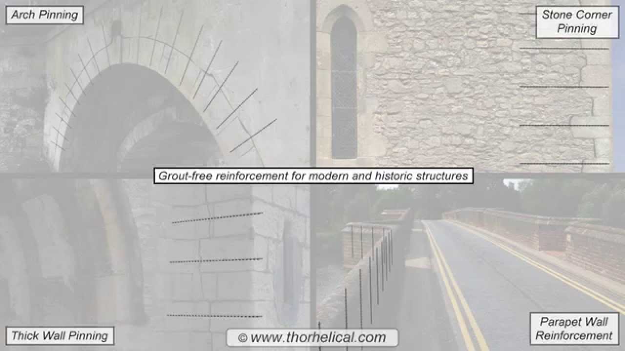 Thor Helical 12mm Grout-Free Anchor for Modern and Historic Buildings ...