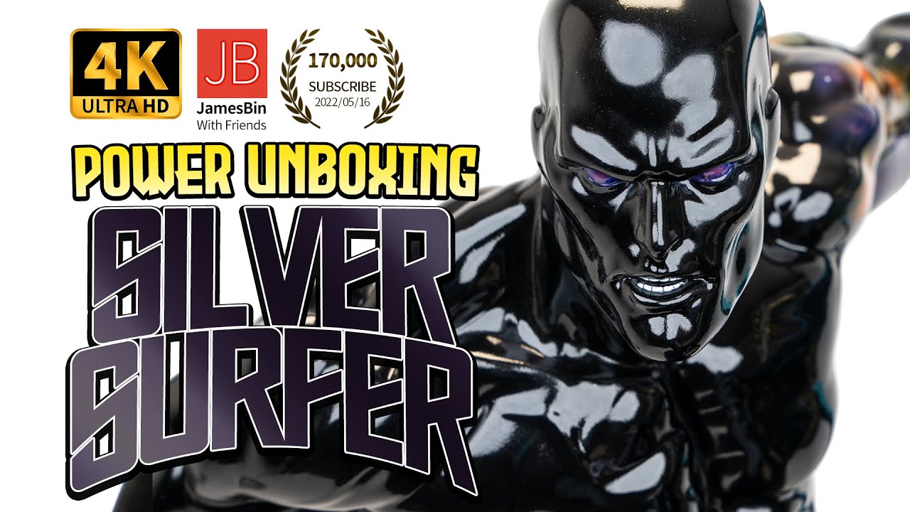 Silver Surfer Statue Review & Unboxing! | Marvel 1/4 Scale Custom Resin ...