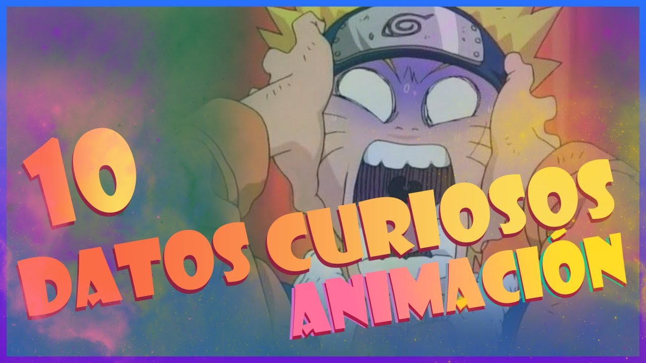 10 DATOS CURIOSOS SOBRE ANIMACIÓN - YouTube