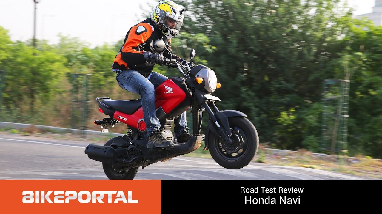 Honda Navi - Test Ride Review - Bikeportal - YouTube