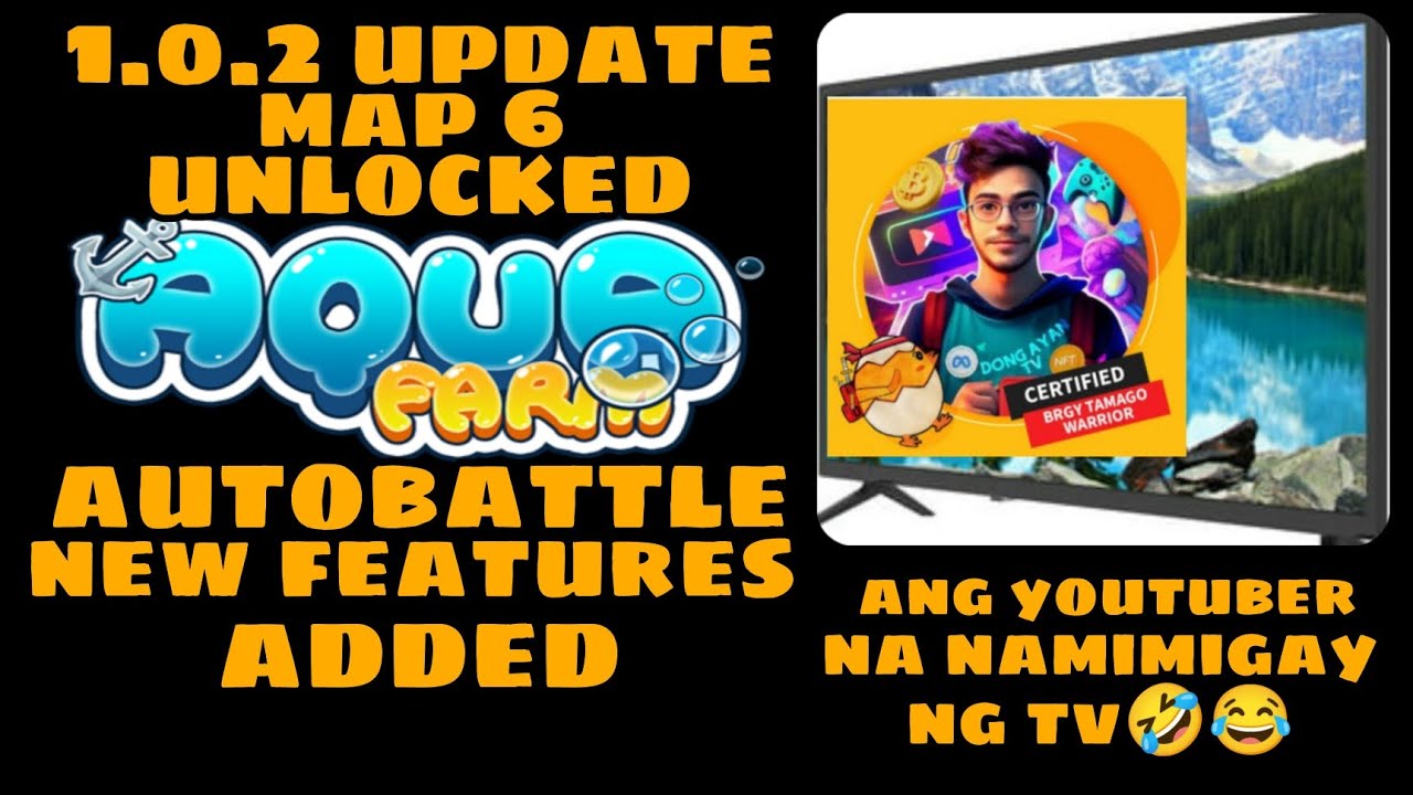 AQUA FARM UPDATES NEW FEATURES ADDED | 1.0.2 UPDATE | TAGALOG - YouTube