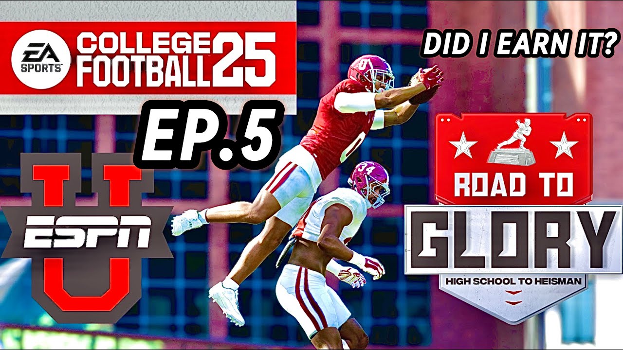 NCAA 25 | ROAD TO GLORY | EPISODE 5. | THE SPRING BALL GAME - YouTube
