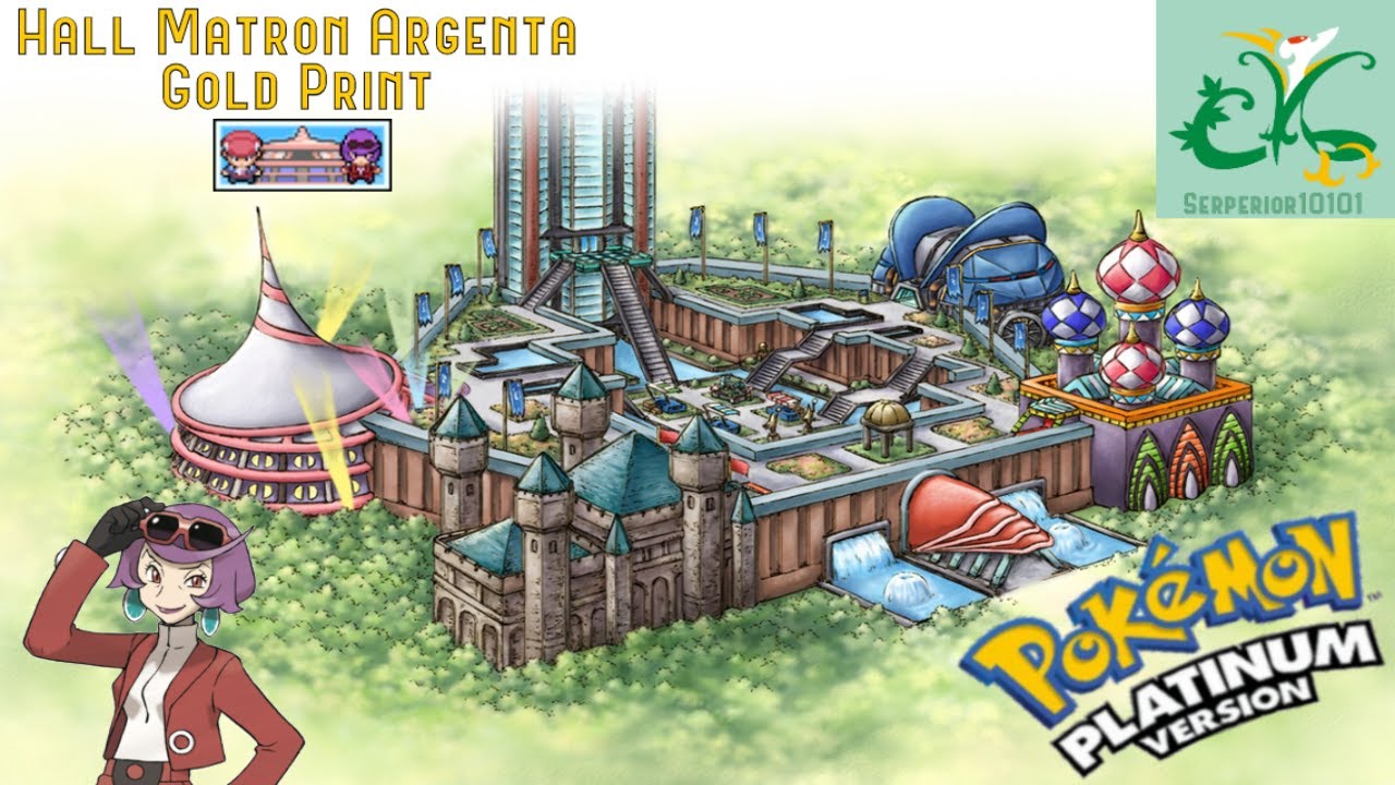 Pokemon Platinum: Hall Matron Argenta (Gold) - YouTube