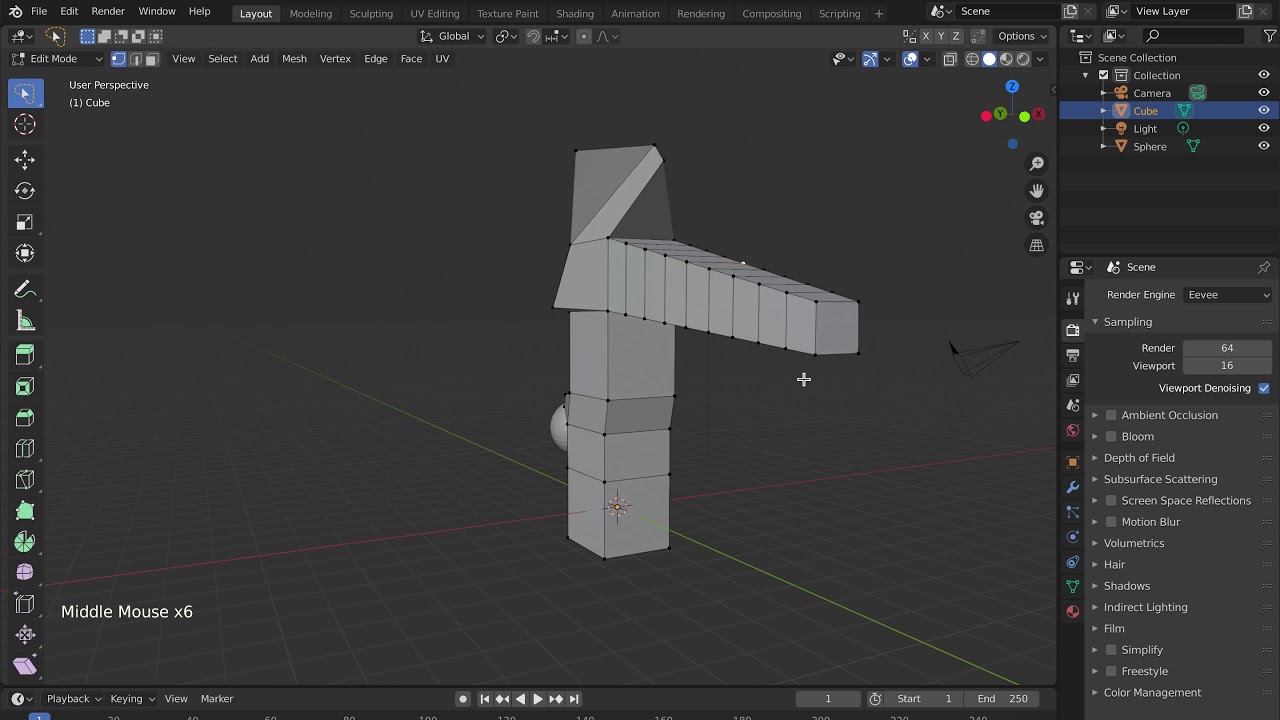 Overview of Modeling in Edit Mode - YouTube