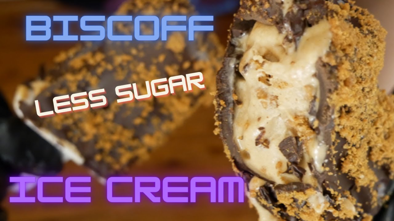Bisc-offed ice cream #food #cooking #recipe - YouTube