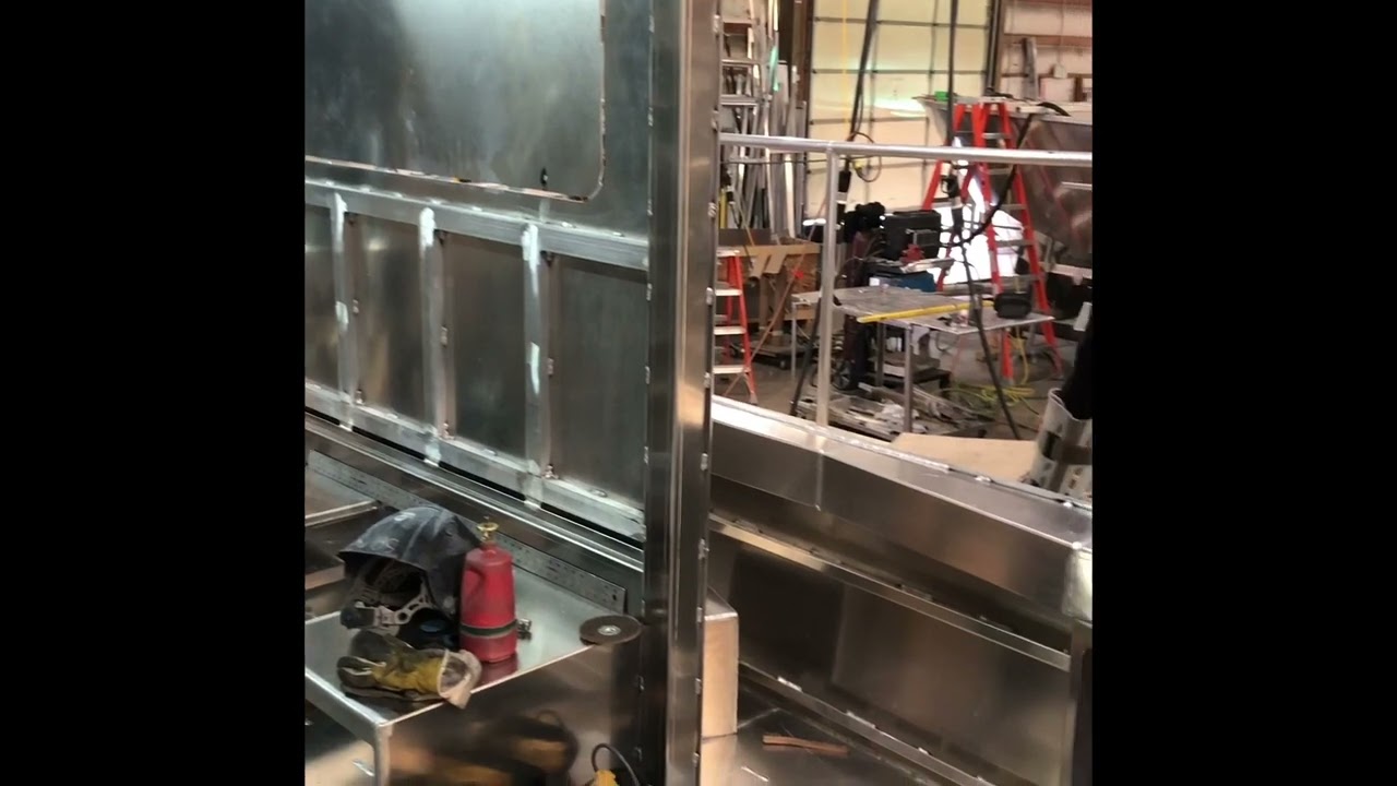 Short clip of the newest Allied Boats Wildcat (30’ welded aluminum ...