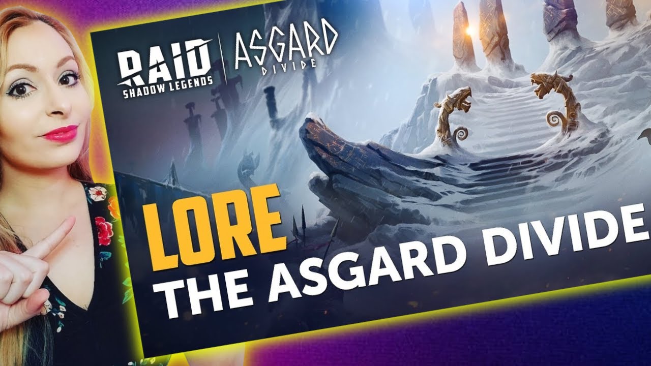 LEILA REACTS to The Asgard Divide LORE RAID Shadow Legends - YouTube
