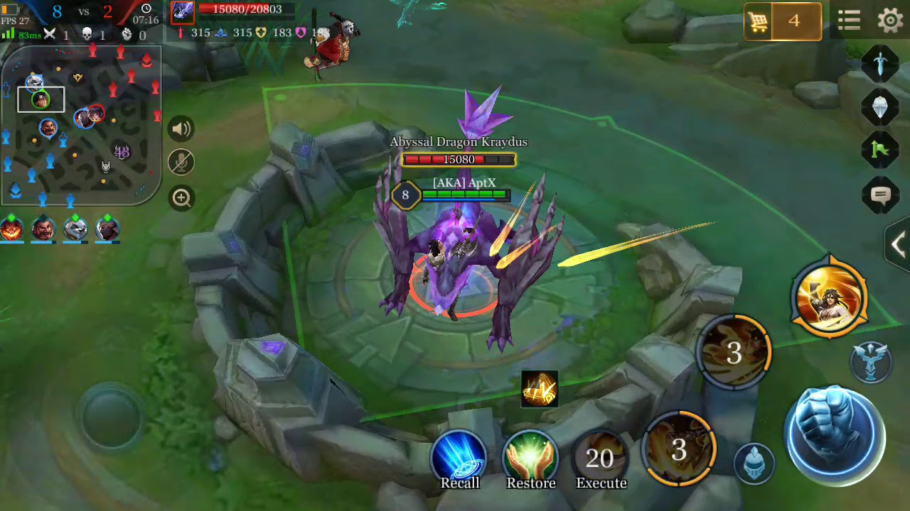 Wiro Sableng AOV, Tank Tebel Anti Recall-Recall Club Arena Of Valor ...