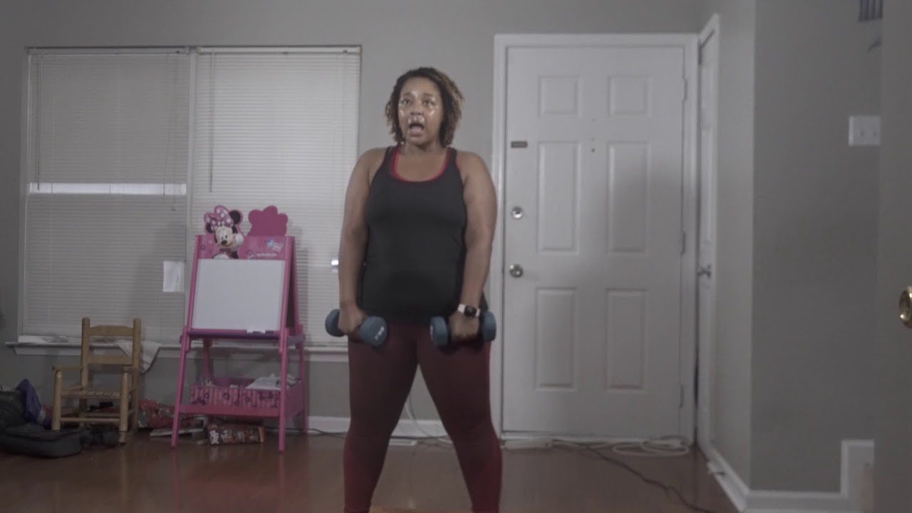 STRENGTH: Hinge Forward with Weights & Leg Lifts - YouTube