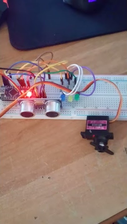 Teaser prochain tuto Arduino (LED, UltraSonic sensor, servo motor) - YouTube