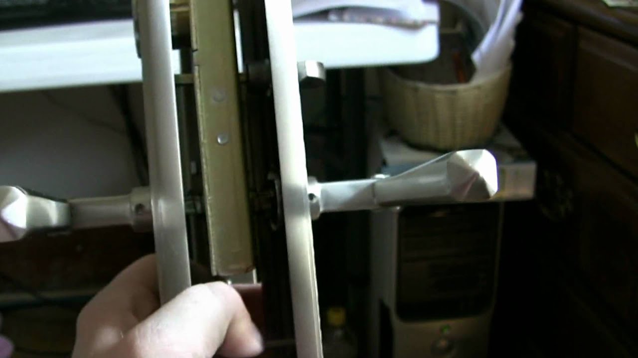 Mortise lockset demo, part 3. - YouTube