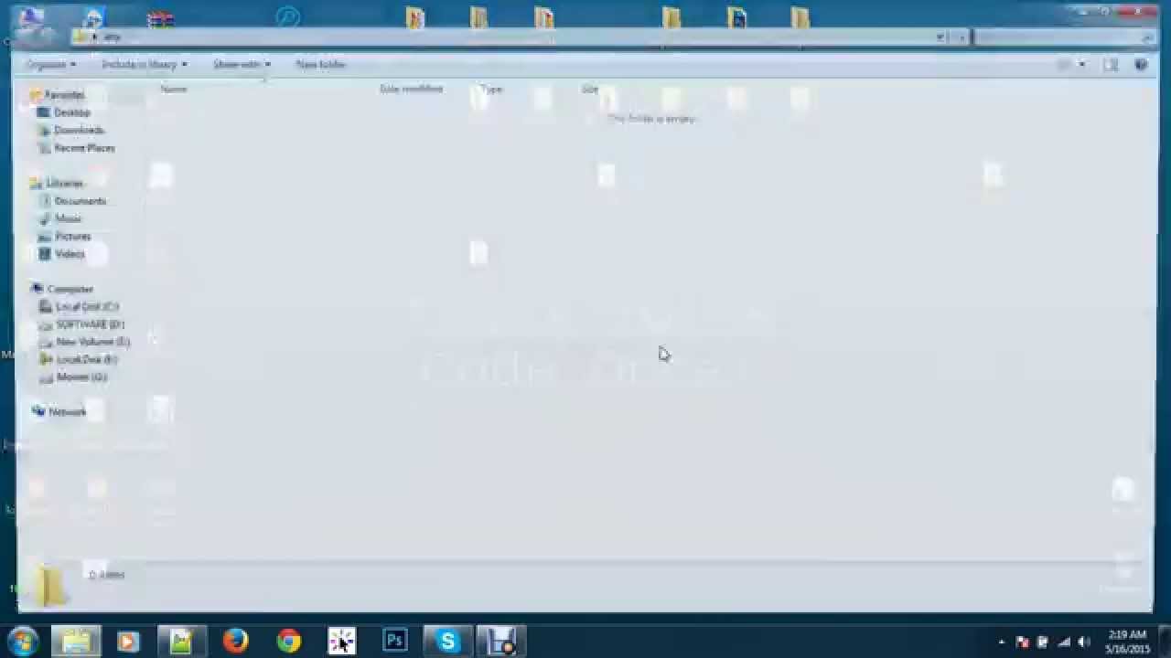 How to set two colors background - YouTube