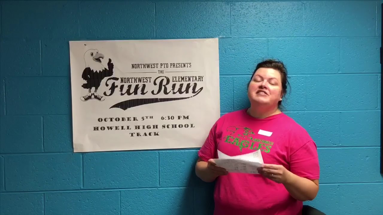 Northwest PTO Fun Run Winners! - YouTube