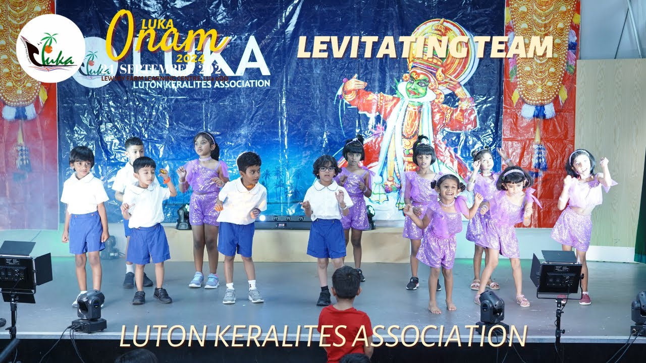 Kids Cinematic Dance | Levitating | LUKA Class | LUKA Onam 2024 - YouTube
