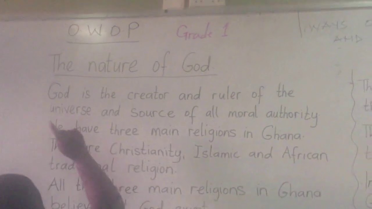 GRADE 1 OWOP LESSON - YouTube