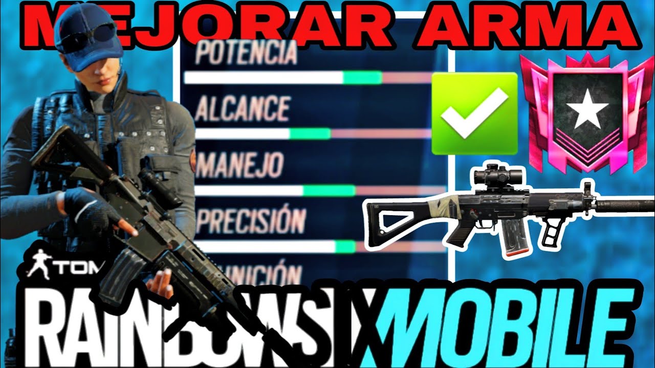 ¿CÓMO SABER EQUIPAR TU ARMA en Rainbow Six Mobile R6M? TIPS, TRUCOS Y ...