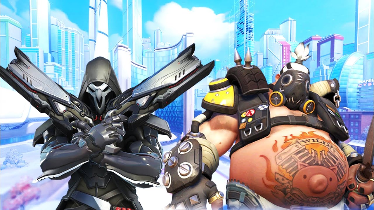 Overwatch 2 - Reaper Vs Roadhog - YouTube