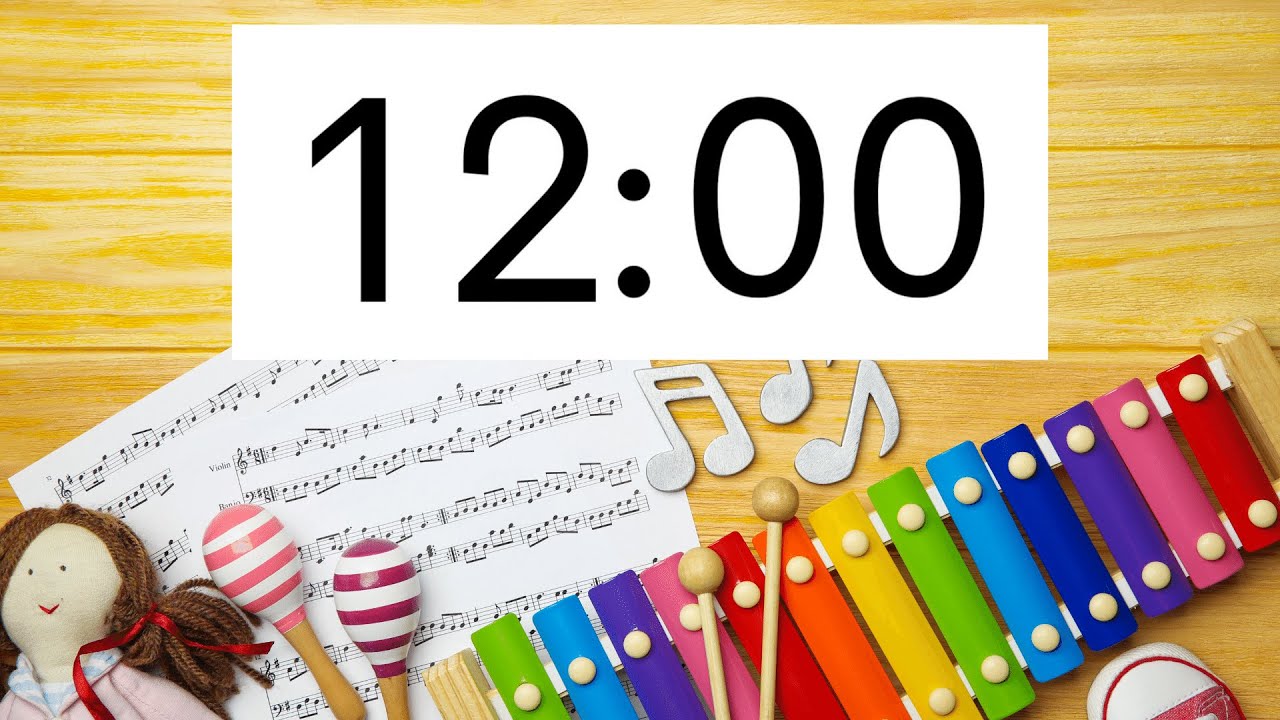 12 Minute Rotation Timer + 2 Minute Clean Up 14 Minute Music Center ...