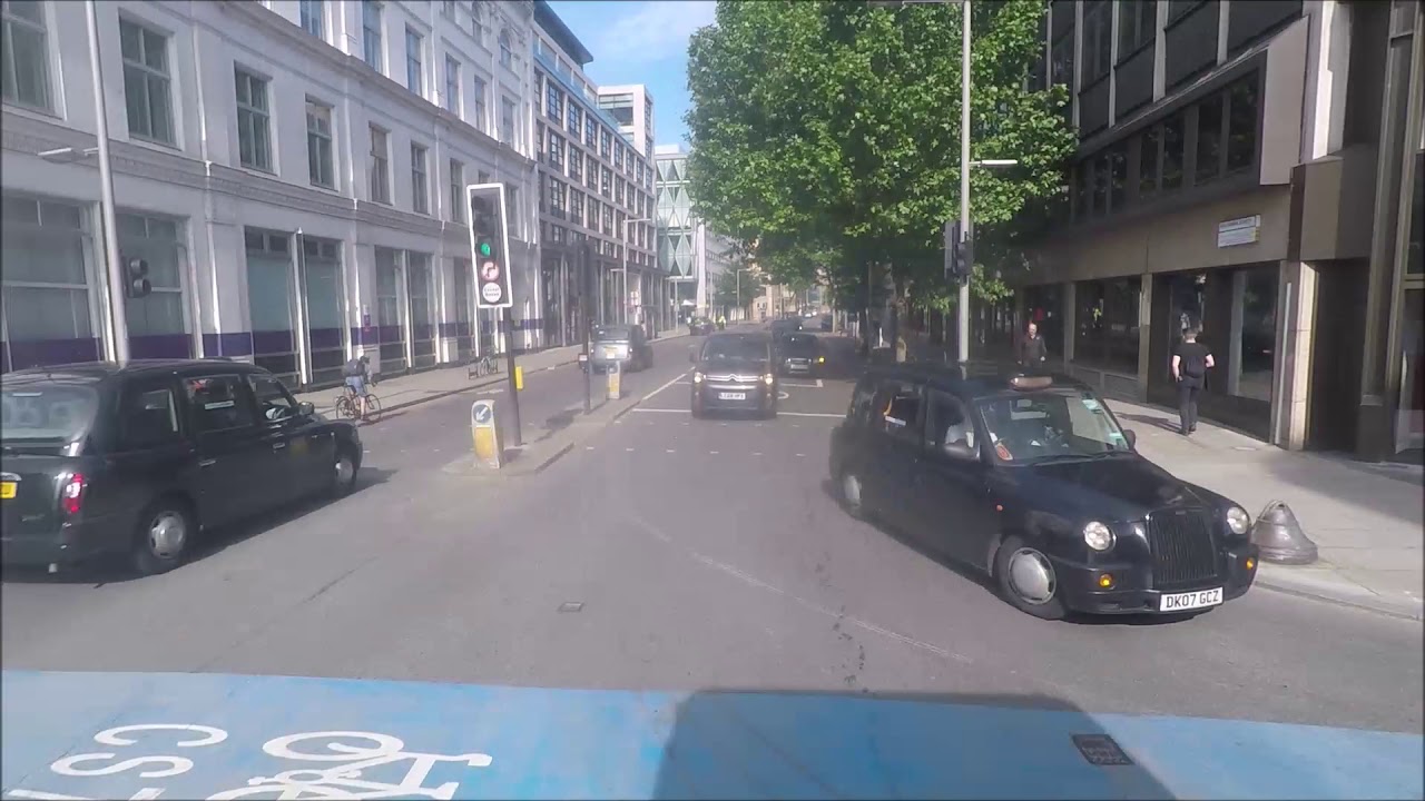 *FULL ROUTE VISUAL* London Bus Route RV1: Covent Garden - Tower Gateway ...