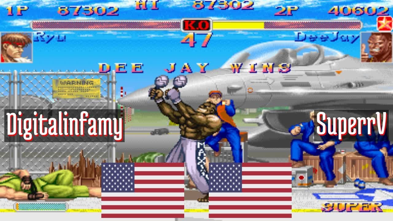 FT5 @ssf2xjr1: Digitalinfamy (US) vs SuperrV (US) [Super SF II X ssf2x ...