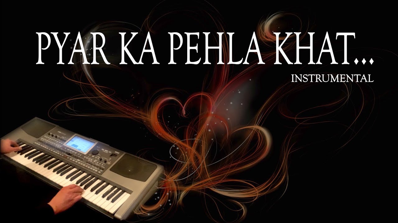 pyar ka pehla khat 💌 likhne me-Instrumental - YouTube