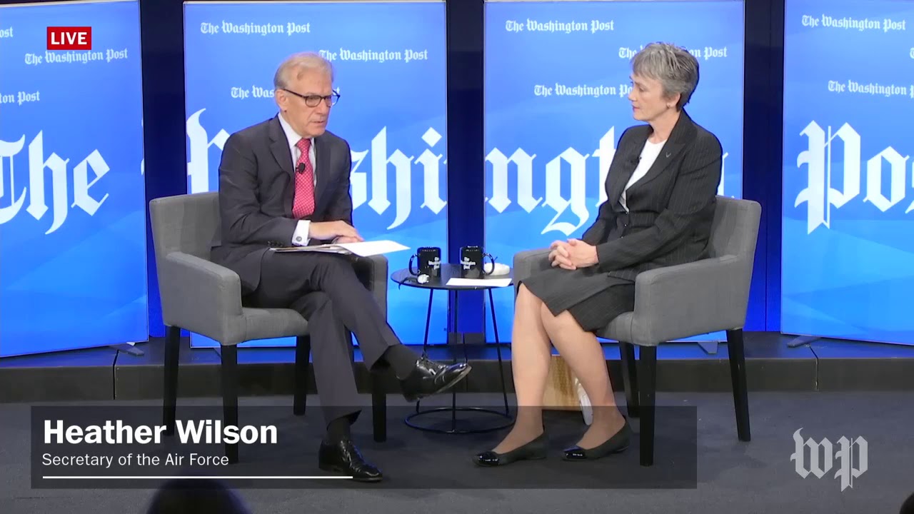 Air Force Secretary Heather Wilson on President Trump's call for the ...