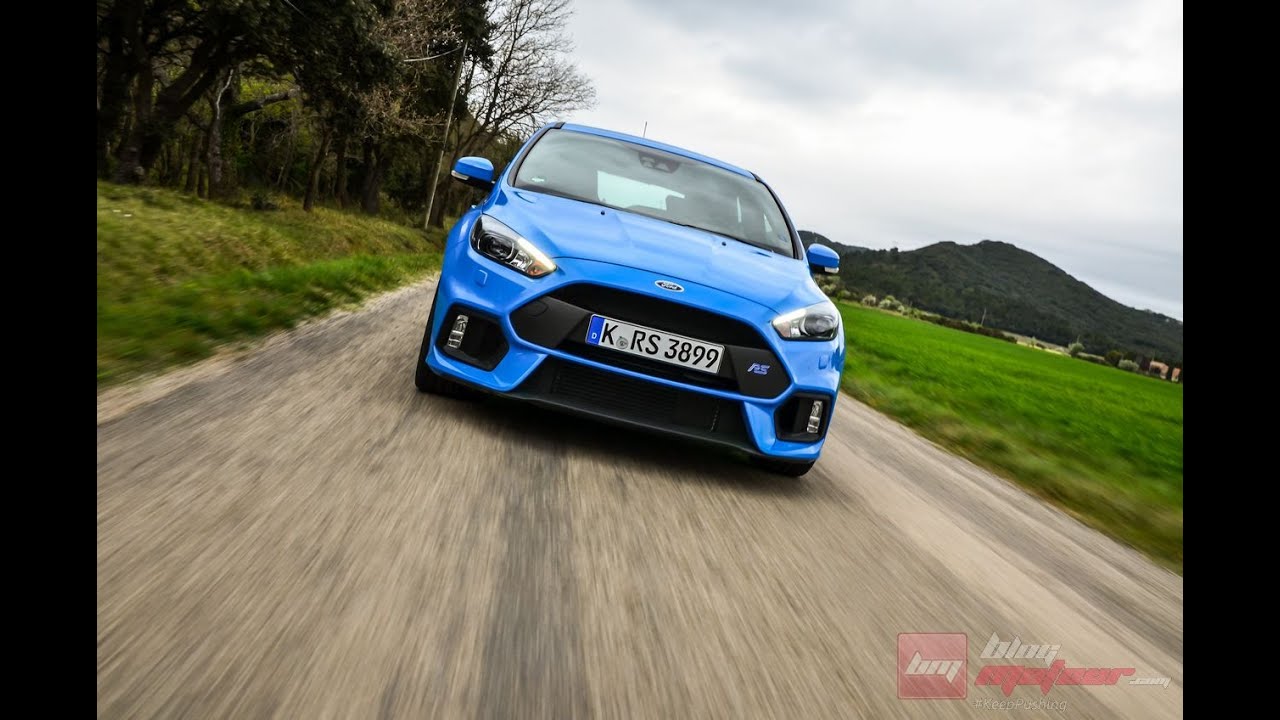 Ford Focus RS - Launch control and circuit mode - YouTube