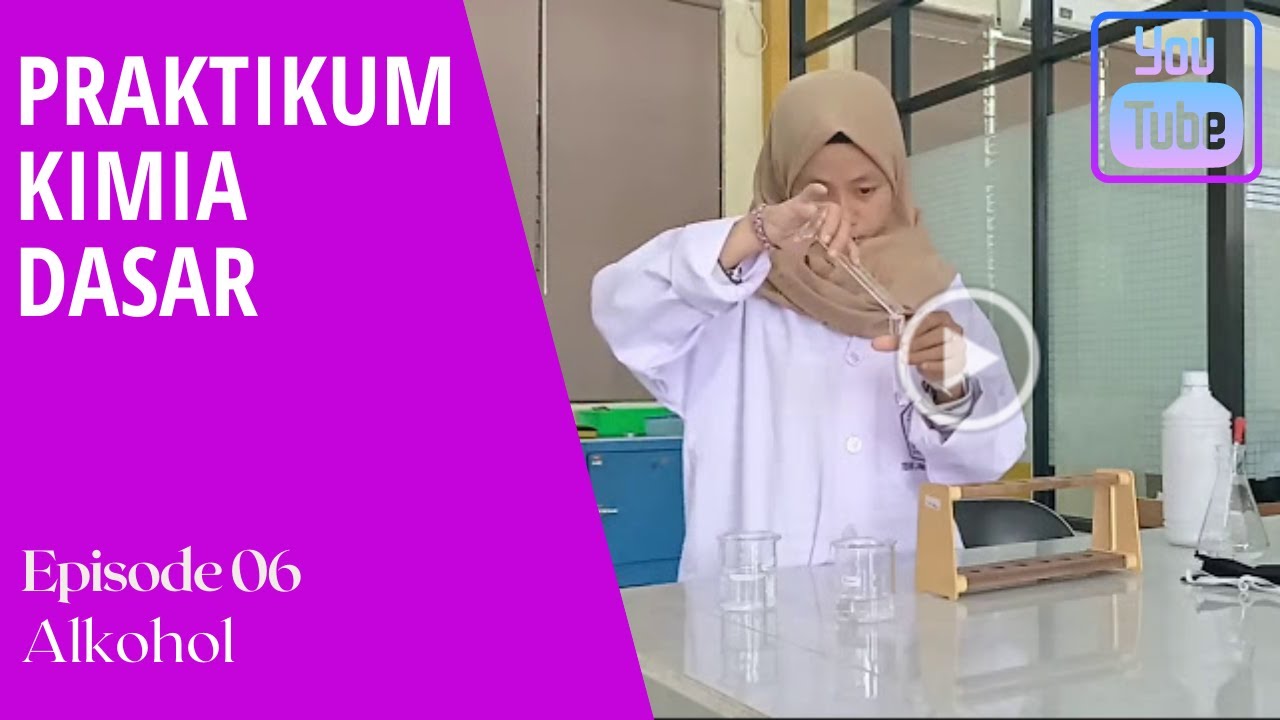 Praktikum Kimia Dasar Part 6 Alkohol - YouTube