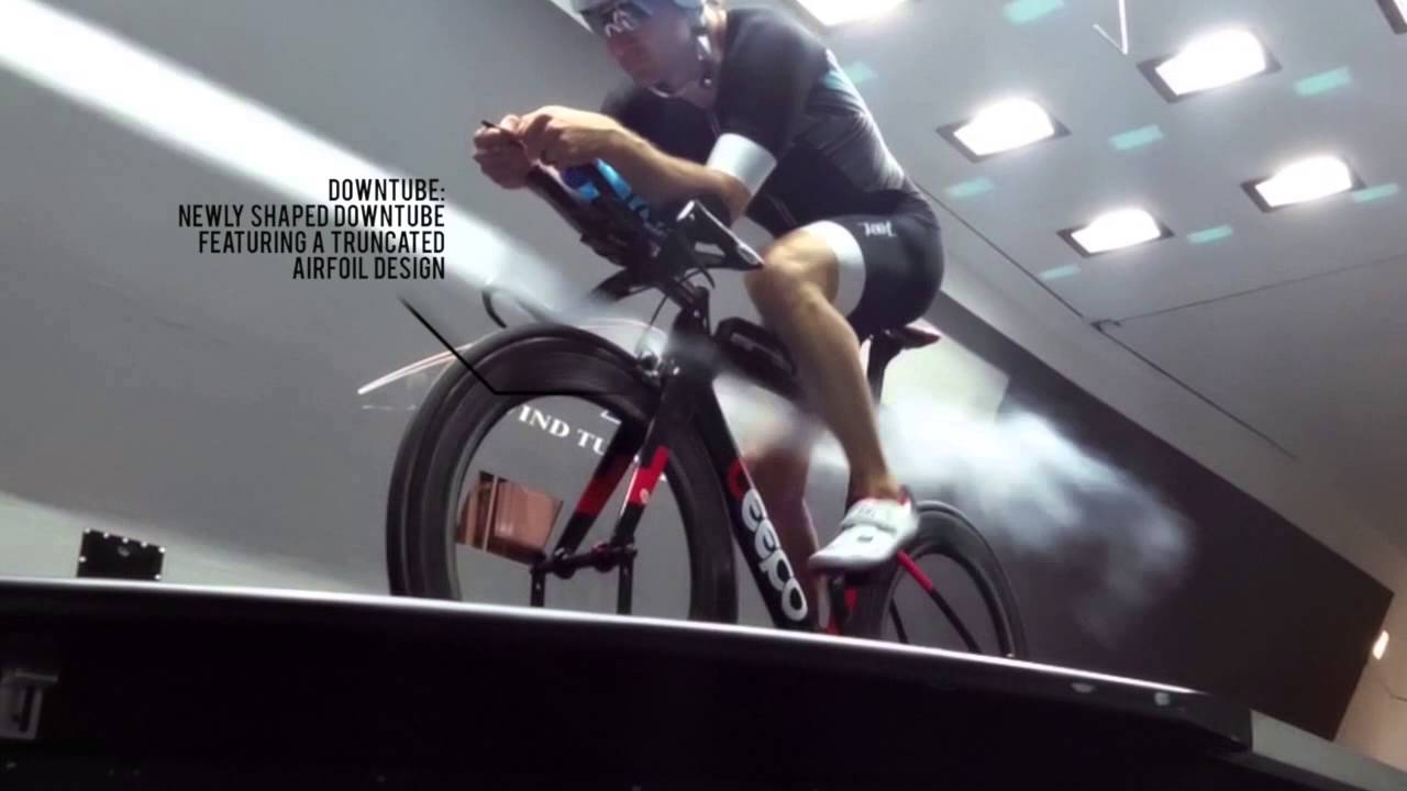 2016 CEEPO Katana Windtunnel Test Triathlon Bike - YouTube