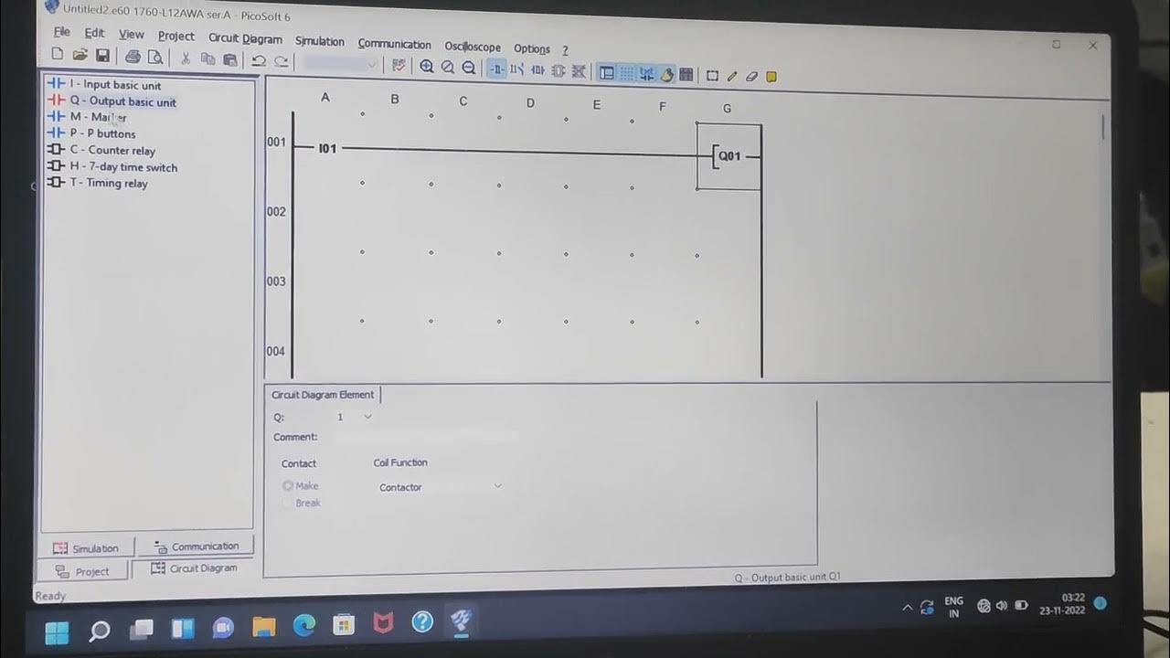 Allen bradley picosoft part1 video - YouTube