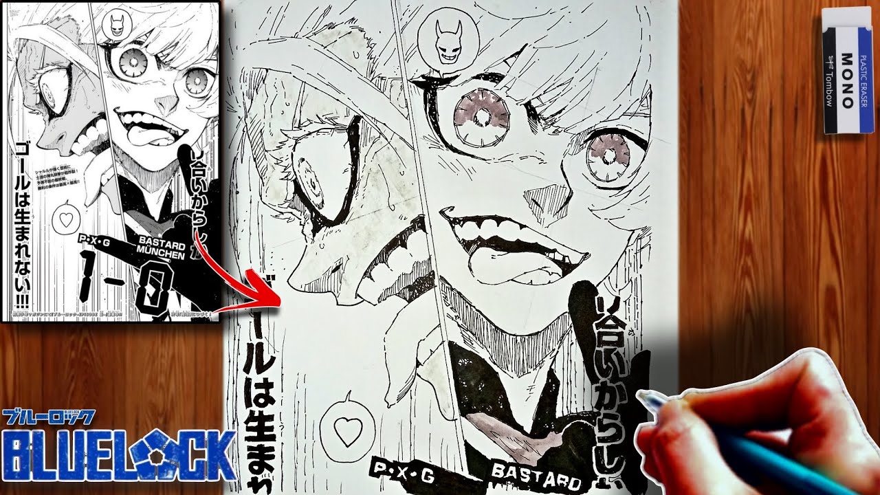 How to Draw Shidou and Charles | Blue Lock | ブルーロック | Step-by-Step ...