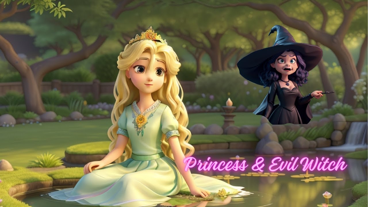 Princess and the Evil Witch || EnglishFairyTales || BedtimeStories ...