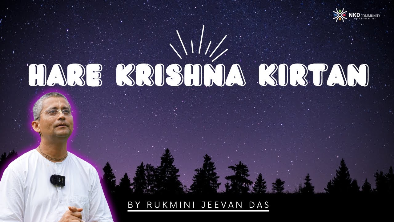 Hare Krishna soulful Kirtan|| Rukmini Jeevan Das|| NKD - YouTube
