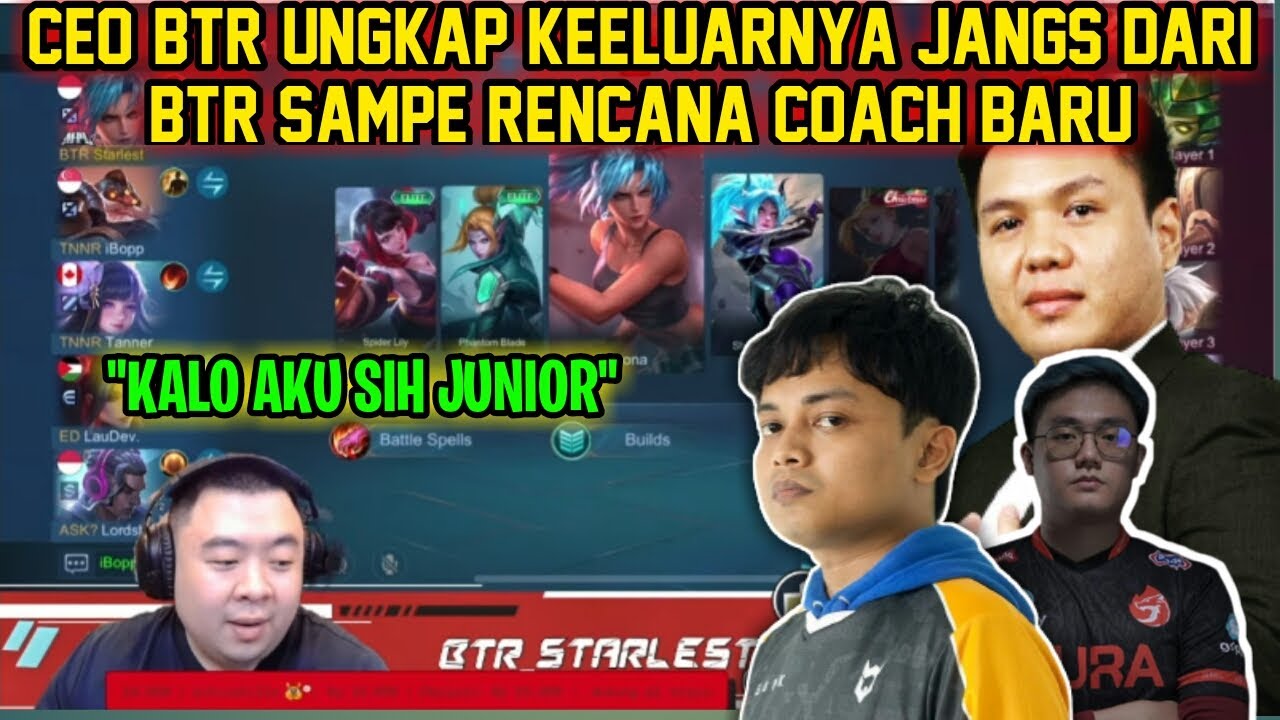 CEO BTR Ungkap Keluarnya Jangs Sampe Pikirkan Coach Terbaru BTR - YouTube