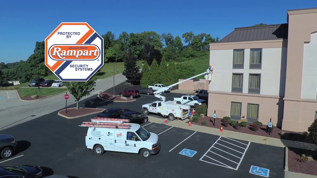Rampart Security Systems - Commercial Surveillance Camera Systems - YouTube
