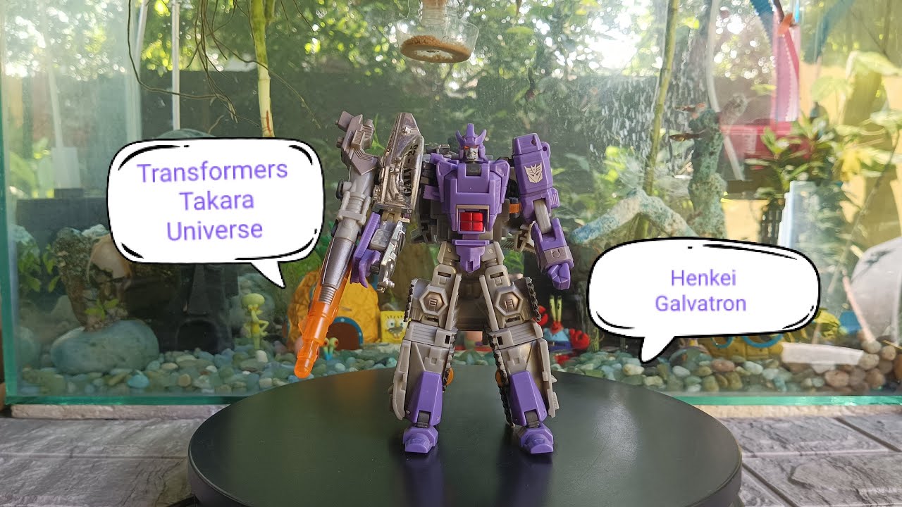 Athan Craftsman is live! Transformers Henkei Galvatron & aquatic Life ...